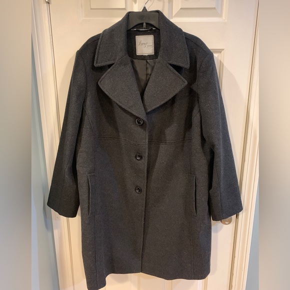 Larry Levine | Jackets & Coats | Larry Levine Wool Jacket 34x | Poshmark